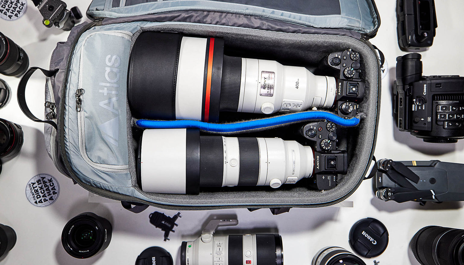 Atlas Packs Camera Bags and Backpack - Better Fabrics at Better Prices ...